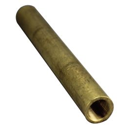 8" Inside Threaded 1/8 IP Brass Pipe - 3/4" Threaded Ends - Unfinished ...