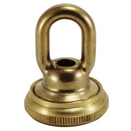 1/8IP Heavy Duty Cast Brass Screw Collar Loop - Unfinished 24-0782-00