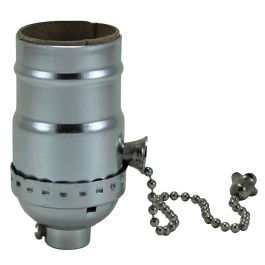 MB On/Off Pull-Chain Socket - Polished Nickel 40-0012-20