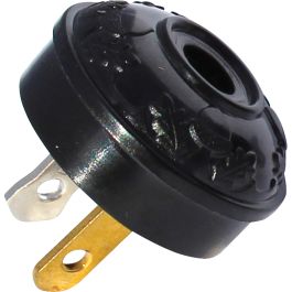 Acorn Early Electric Style Plug - Black 49-0476-50