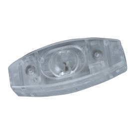 Feed-thru Cord Rocker Switch - Clear, For SPT-1 18/2 wire 55-3874-48