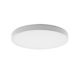 13" LED Disk Light Fixture - Kelvin Select - White